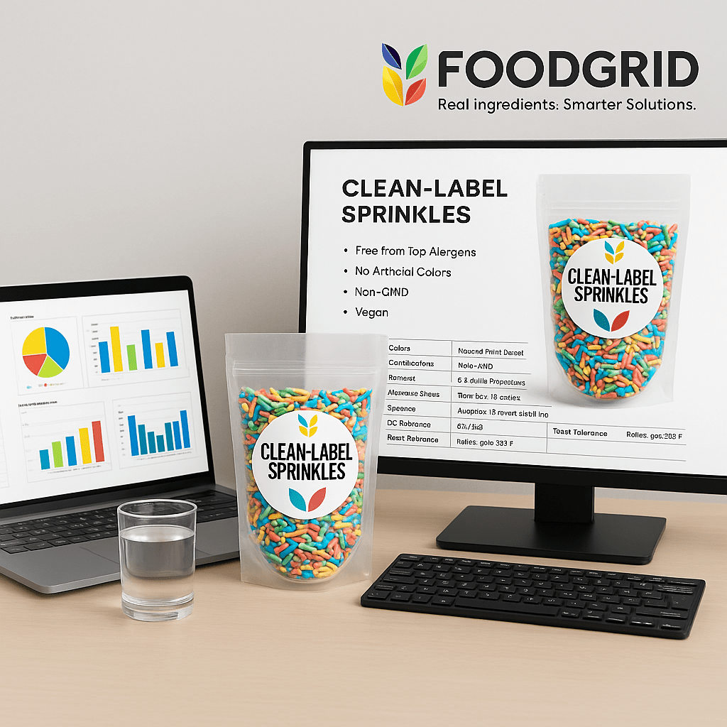 Why FoodGrid Clean-Label Sprinkles Are the Institutional Standard