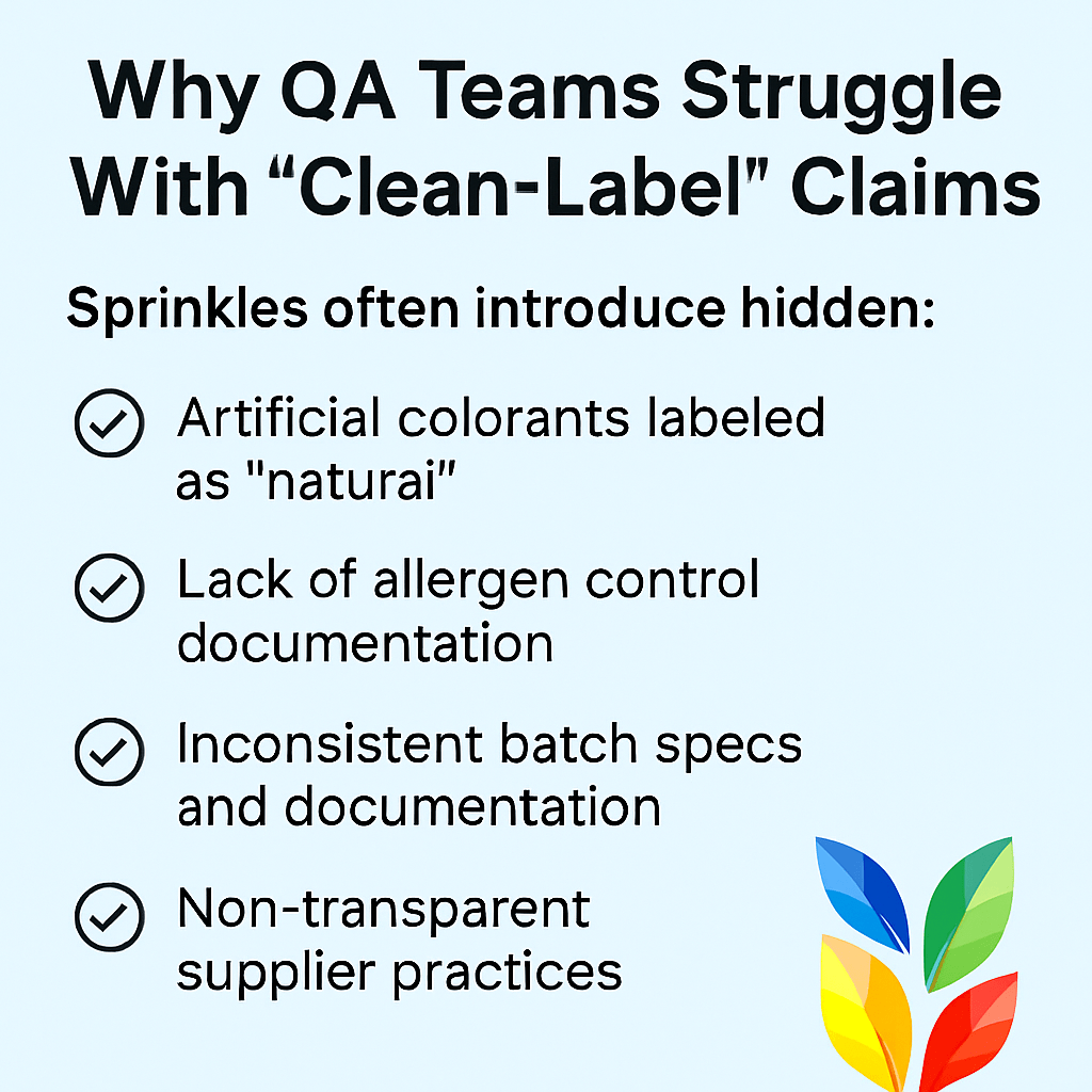 Clean-Label Sprinkles That Check Every Compliance Box